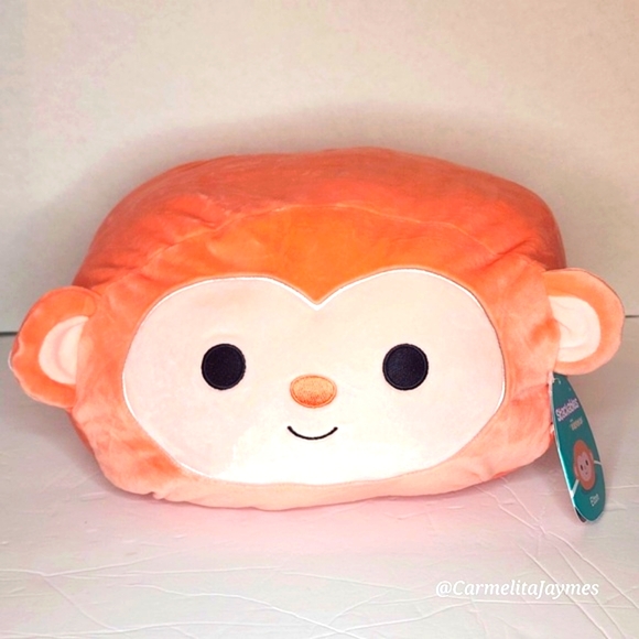 Squishmallows | Toys | Elton Orange Monkey Stackabke Original ...